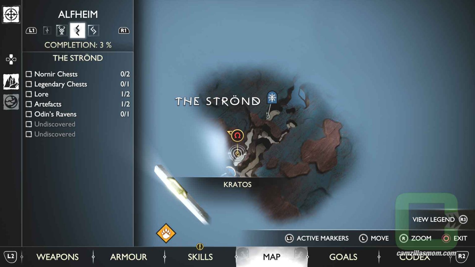 The Strönd – Alfheim – All Collectibles Locations