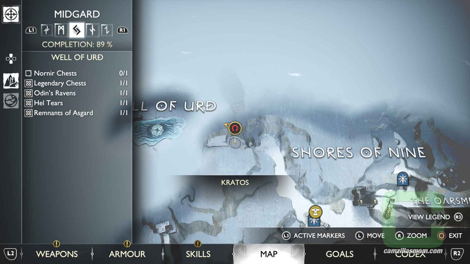 Well of Urd – Midgard – All Collectibles Locations