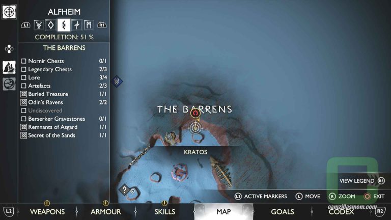The Barrens – Alfheim – All Collectibles Locations