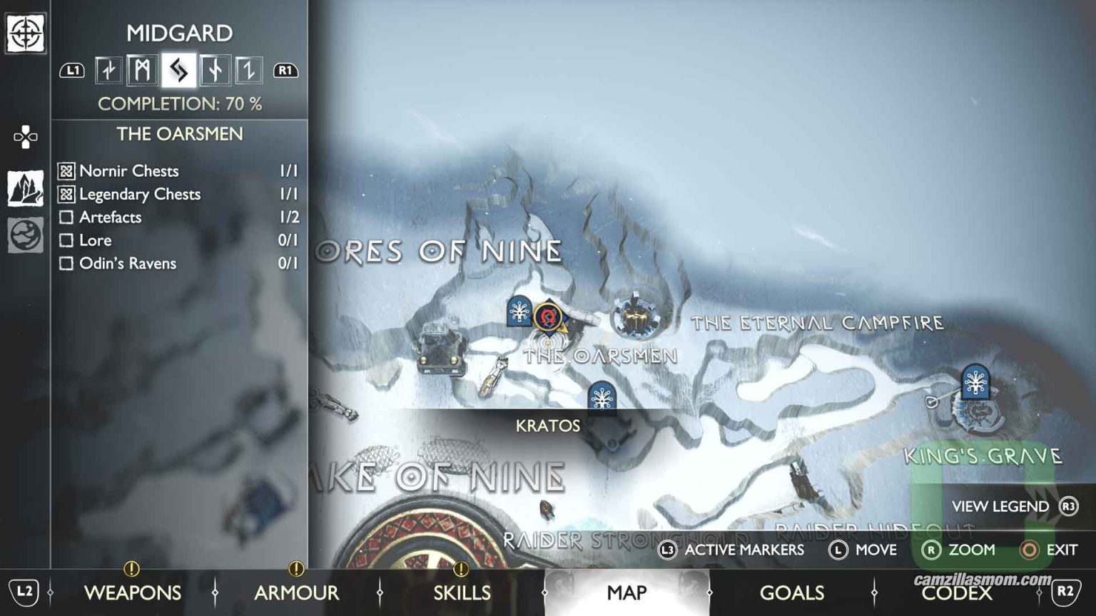 The Oarsmen – Midgard – All Collectibles Locations