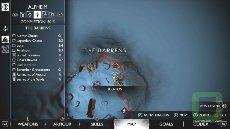 The Barrens – Alfheim – All Collectibles Locations