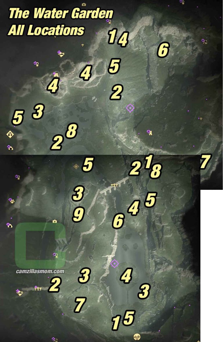 The Water Garden – Area Completion Guide