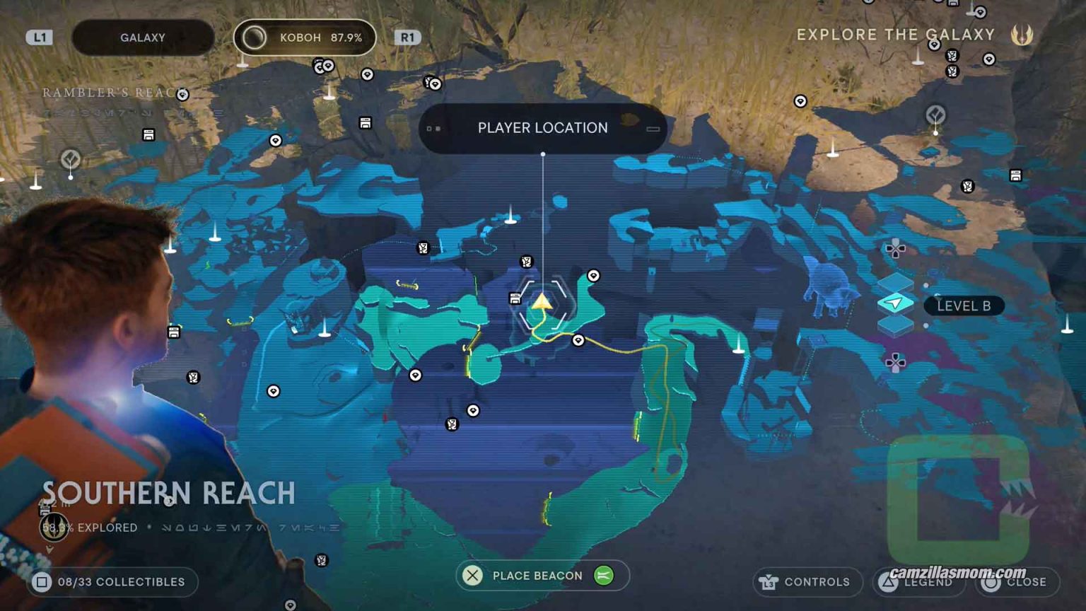 Southern Reach, Koboh: Where are all Collectibles?