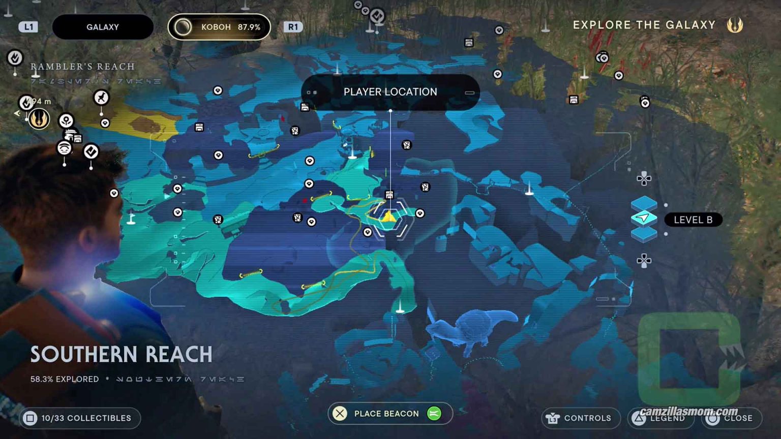 Southern Reach, Koboh: Where are all Collectibles?