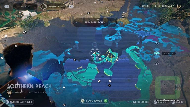 Southern Reach, Koboh: Where are all Collectibles?