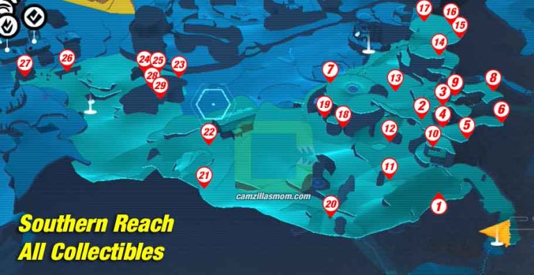 Southern Reach, Koboh: Where are all Collectibles?