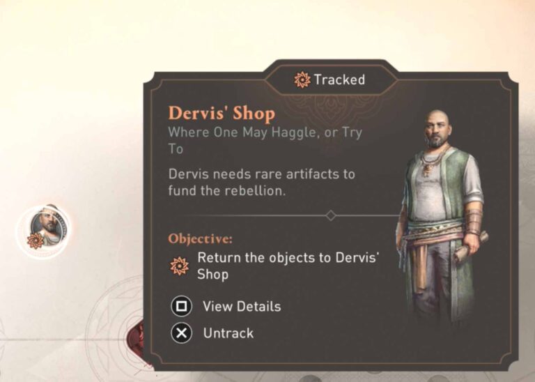 Dervis-Artifact-Shop-Assassins-Creed-Mirage-2023 › camzillasmom.com