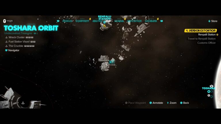 Explore Toshara Orbit Treasures in Star Wars Outlaws