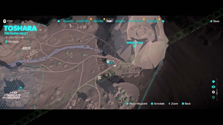 All Treasures Mirogana Valley, Toshara – Star Wars Outlaws