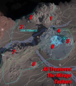 All Treasures The Mirage, Toshara – Star Wars Outlaws