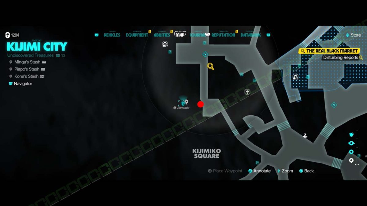Piapos Stash – Kijimi City – map – Star Wars Outlaws 2024 ...