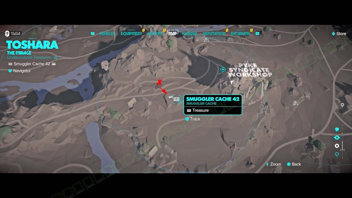 All Treasures The Mirage, Toshara – Star Wars Outlaws