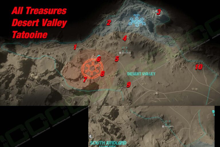 Discover Hidden Treasures in Tatooine’s Vast Desert Valley!
