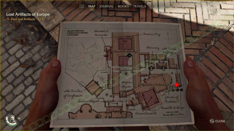 Angry Note – map – The Vatican – Indiana Jones and the Great Circle ...