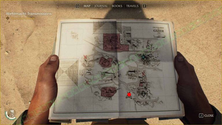 Transmissions Treasure 1 – map – Gizeh – Indiana Jones and the Great ...