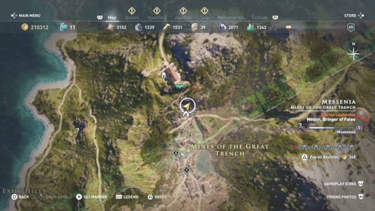 AC Odyssey: Messenia Loot Treasures & Ancient Tablets Guide