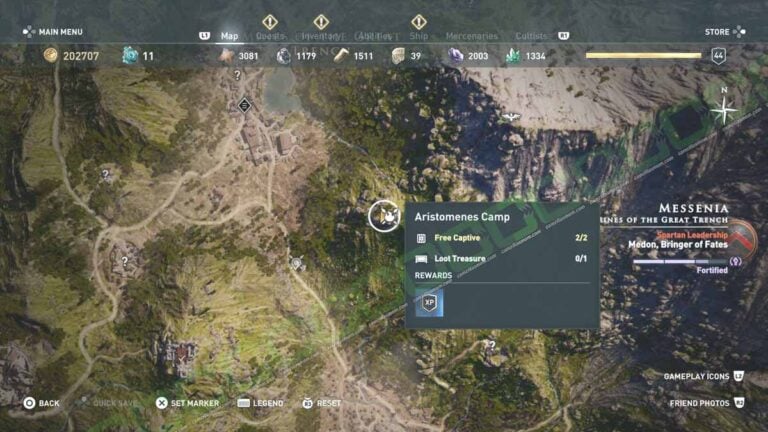 AC Odyssey: Messenia Loot Treasures & Ancient Tablets Guide