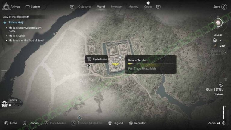 Izumi Settsu Activities & Collectibles – AC Shadows 2025