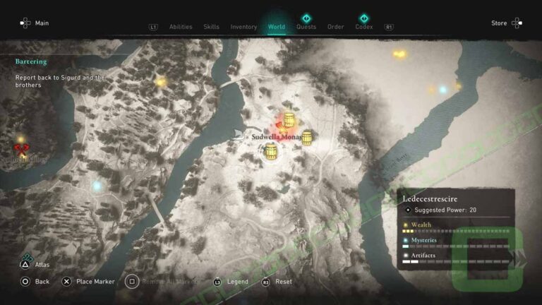 Wealth-1—map—Sudwella-Monastery—Ledecestrescire—AC-Valhalla ...