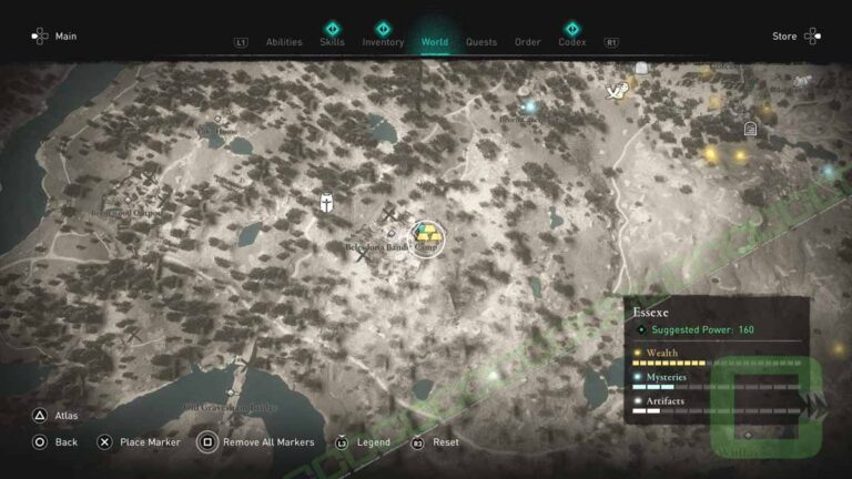 Wealth-4—Book-of-Knowledge—Belesduna-Bandit-Camp—map—Essexe—AC-Valhalla ...