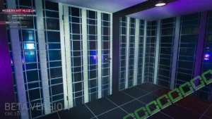 Ducks Exhibition Conceiled Door to Disk – Modern Art Museum – Crime ...