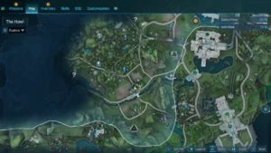 The Kairos Job Side Mission Start map – The Howl – Kairos – Borderlands ...