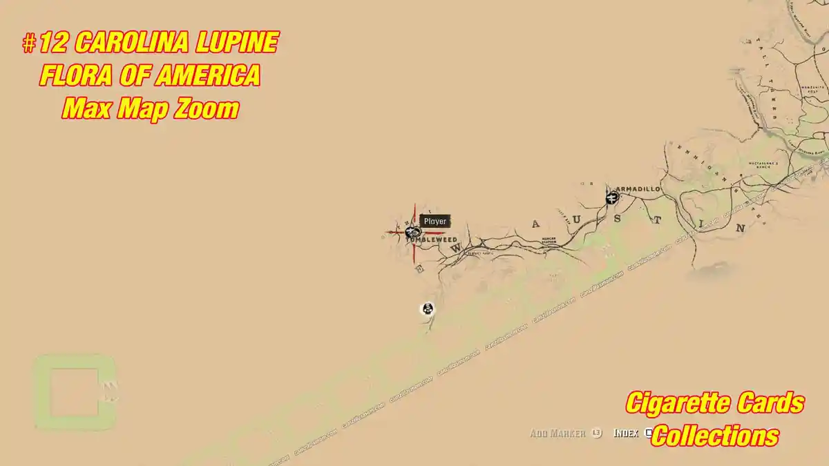 Red Dead Redemption 2: 12 Flora of America Collectible Cards