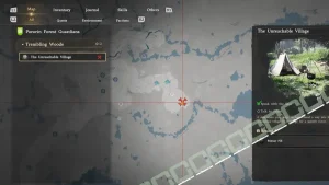 The Unreachable Village – Talk to Arkin – map – Crimson Desert ...