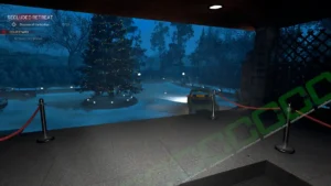 Truck Outside of the Lobby – Secluded Retreat – Act 2 – Crime Scene ...