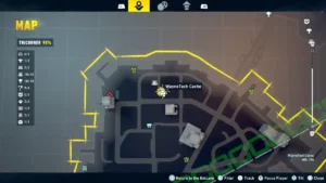 WayneTech Cache Northwestern Building Site Triconer map – LEGO Batman ...