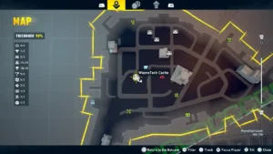 WayneTech Cache Tricorner Center West map – LEGO Batman Legacy of the ...